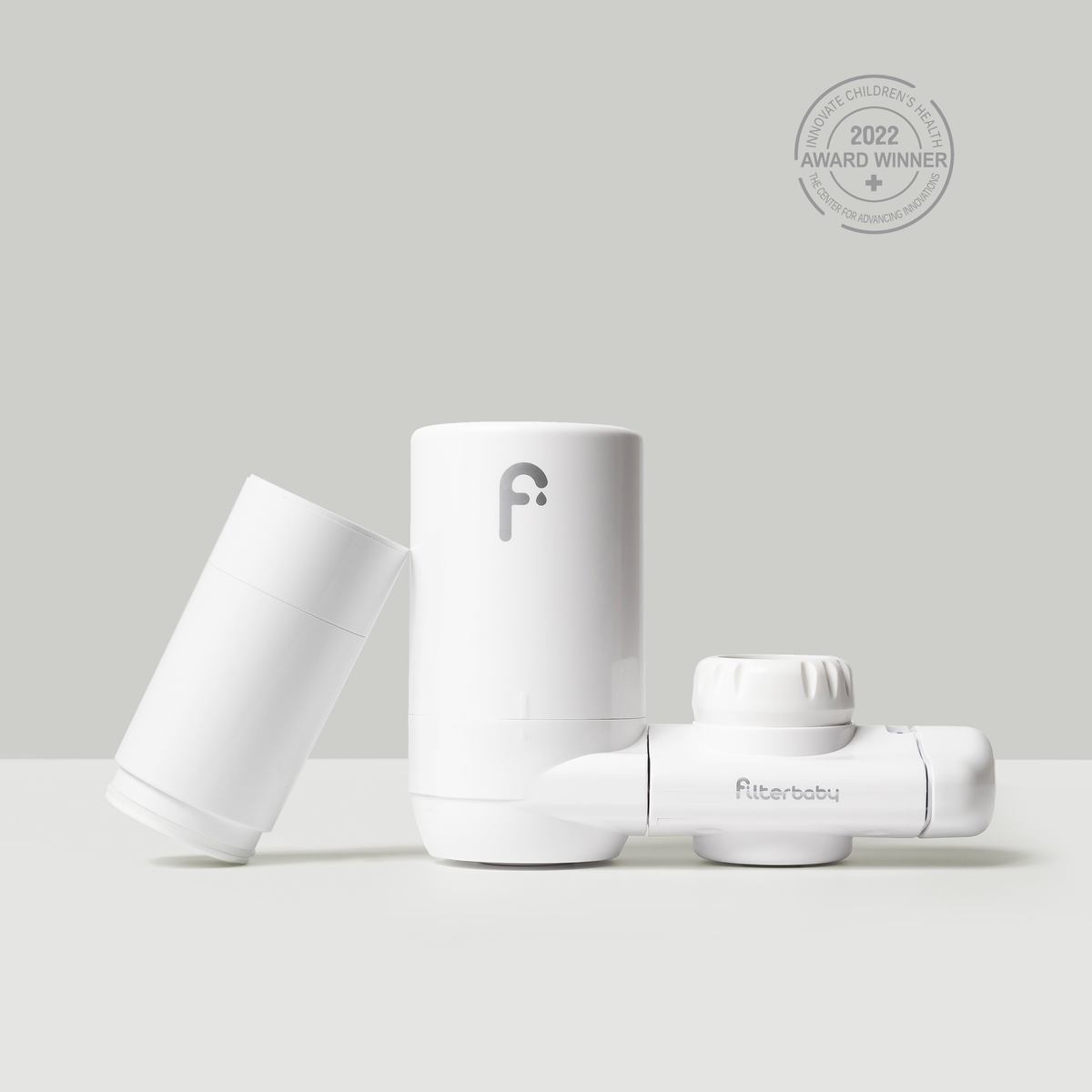 Filterbaby Water Filter with PRODermis® Water Softener- White ...